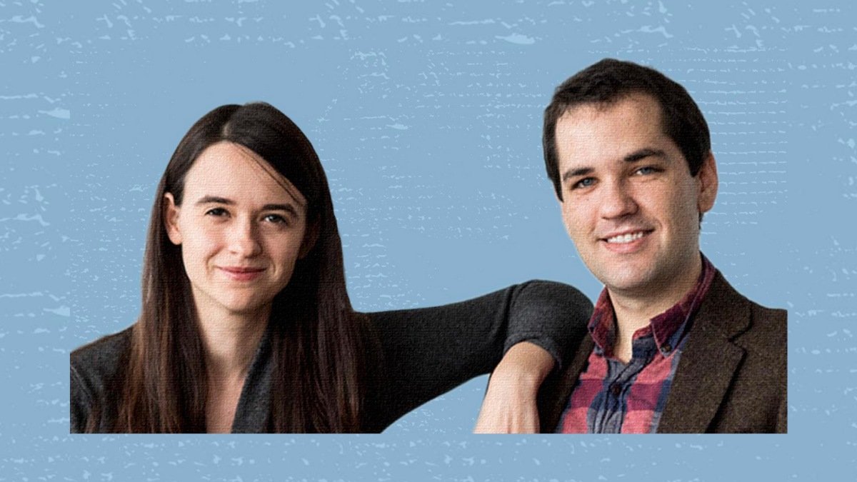 Leah Greenberg and Ezra Levin discuss their new book, “We Are Indivisible”