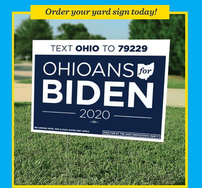 NEW MERCH: Yard signs!