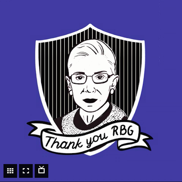 Content to Celebrate RBG
