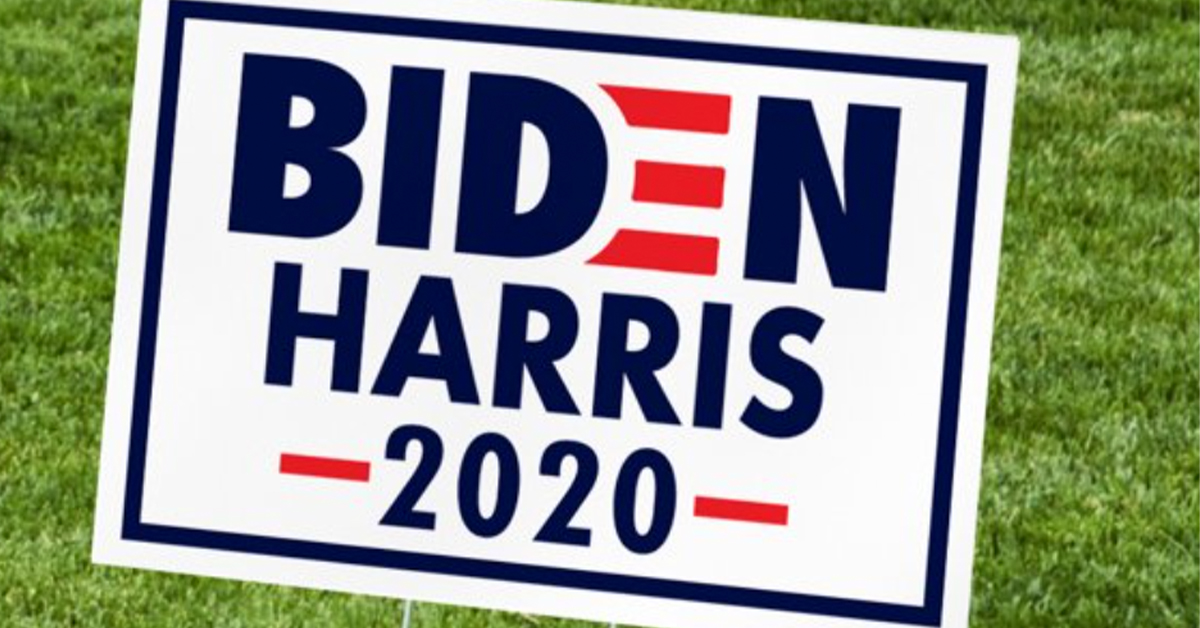 We've got more Biden/Harris Signs!