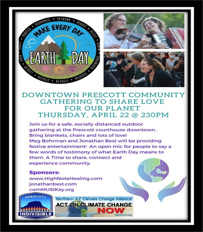 Prescott Indivisible Newsletter – April 15, 2021