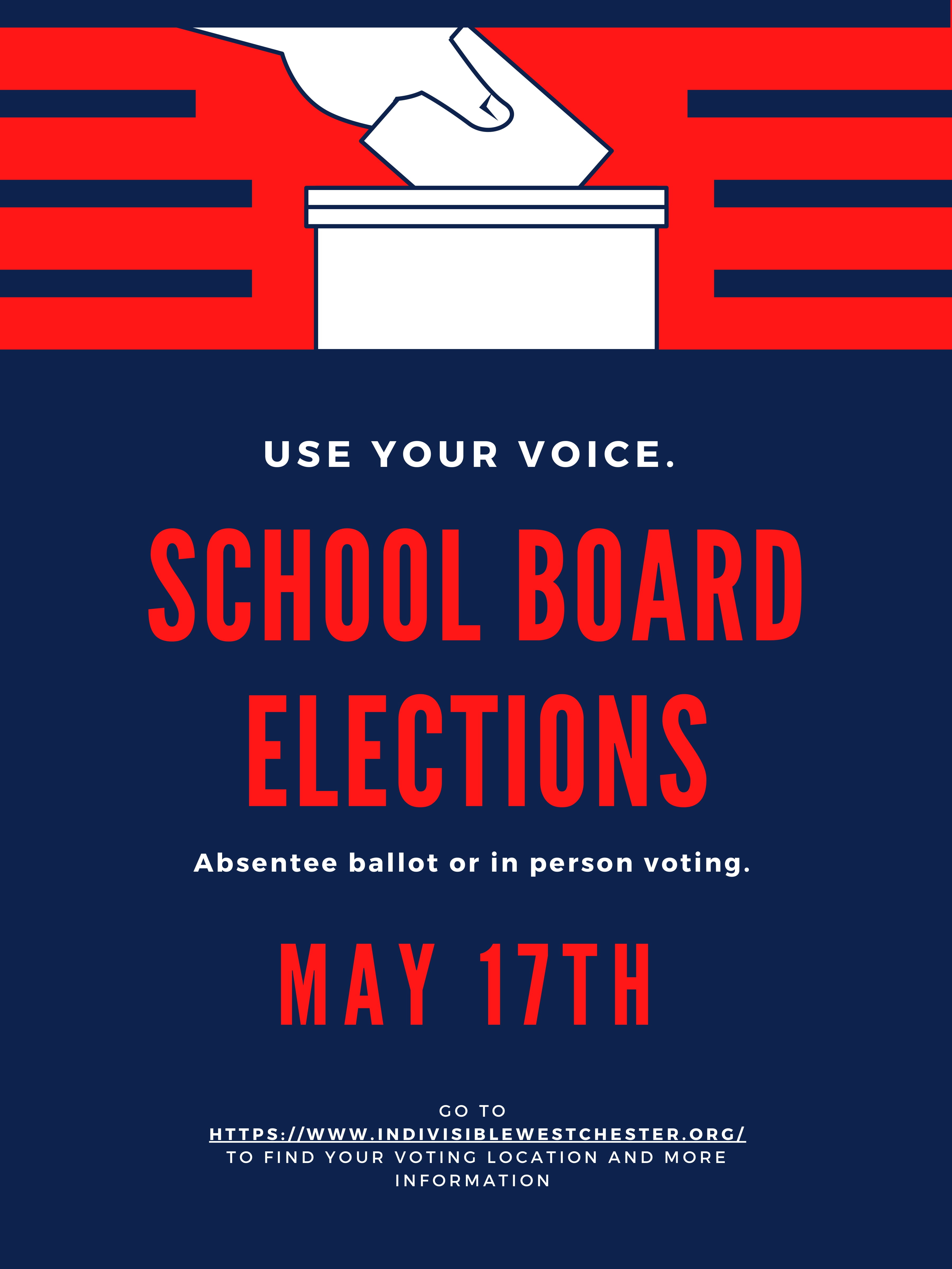 School Board Elections Are Tuesday!