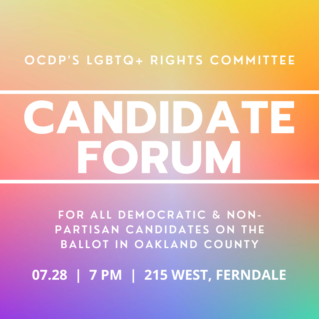 Upcoming Events with the OCDP