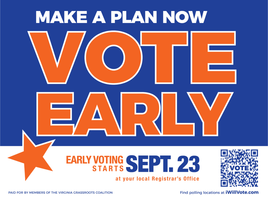 Vote Early Engagement: Yard Signs and More!