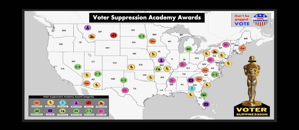 Voter Suppression Academy Award nominations