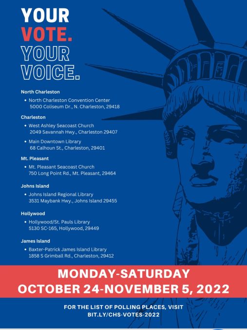 Early Voting Starts Today!