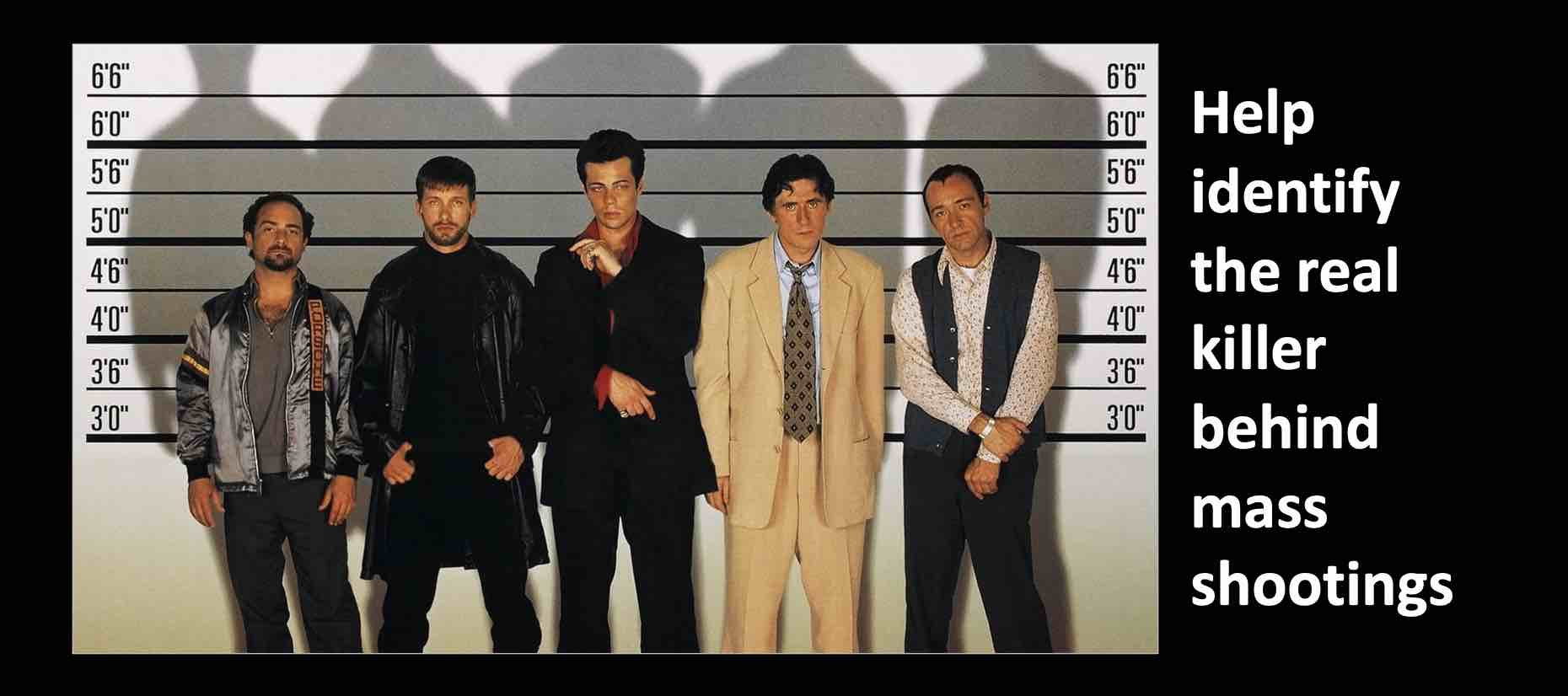 Help identify the real killer behind mass shootings