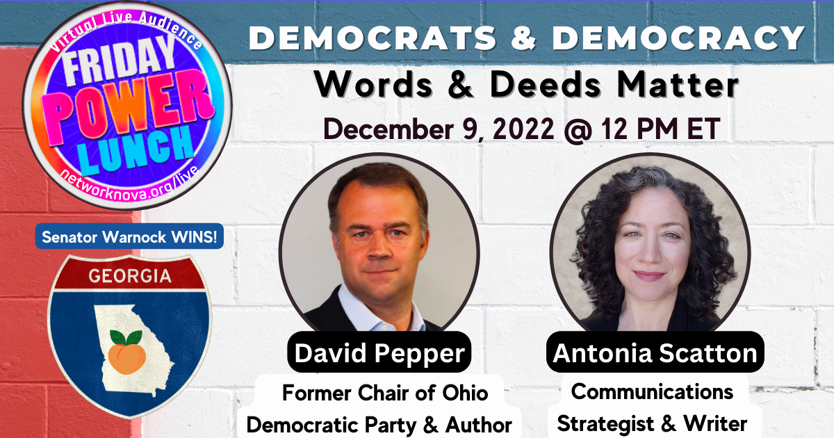 Join David Pepper on Today's Friday Power Lunch