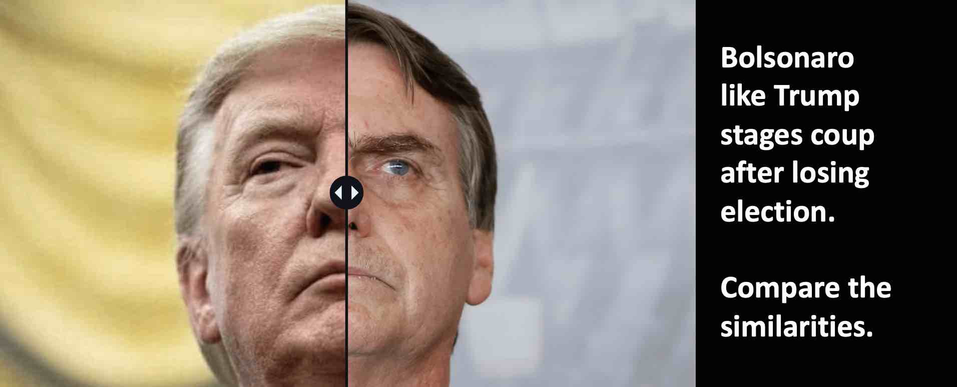 Bolsonaro stages coup like Trump after losing election: Compare the ...
