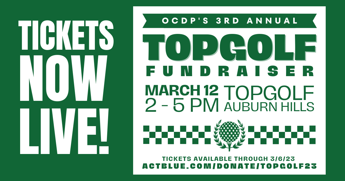 Upcoming Events With the OCDP