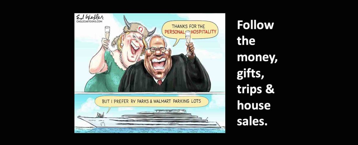 Clarence Thomas: Follow the money, gifts, trips and house sales