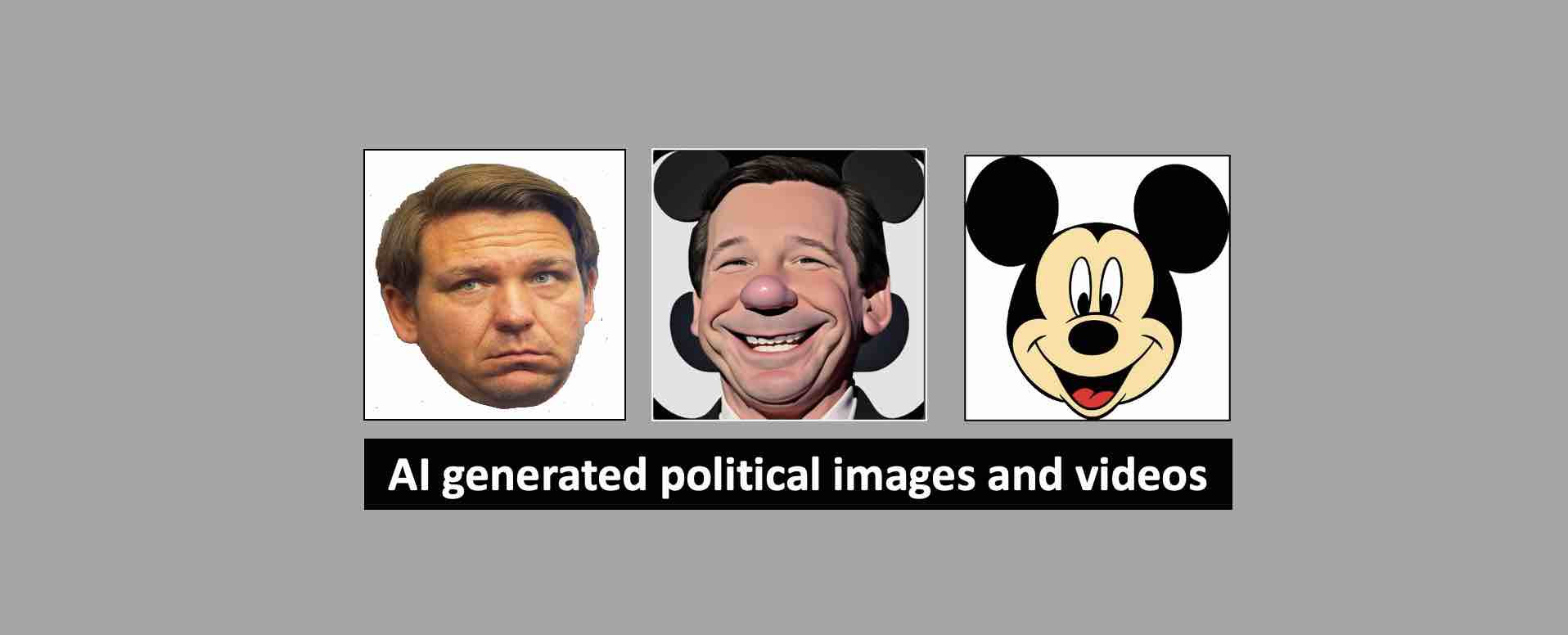 Use AI to generate political images and videos