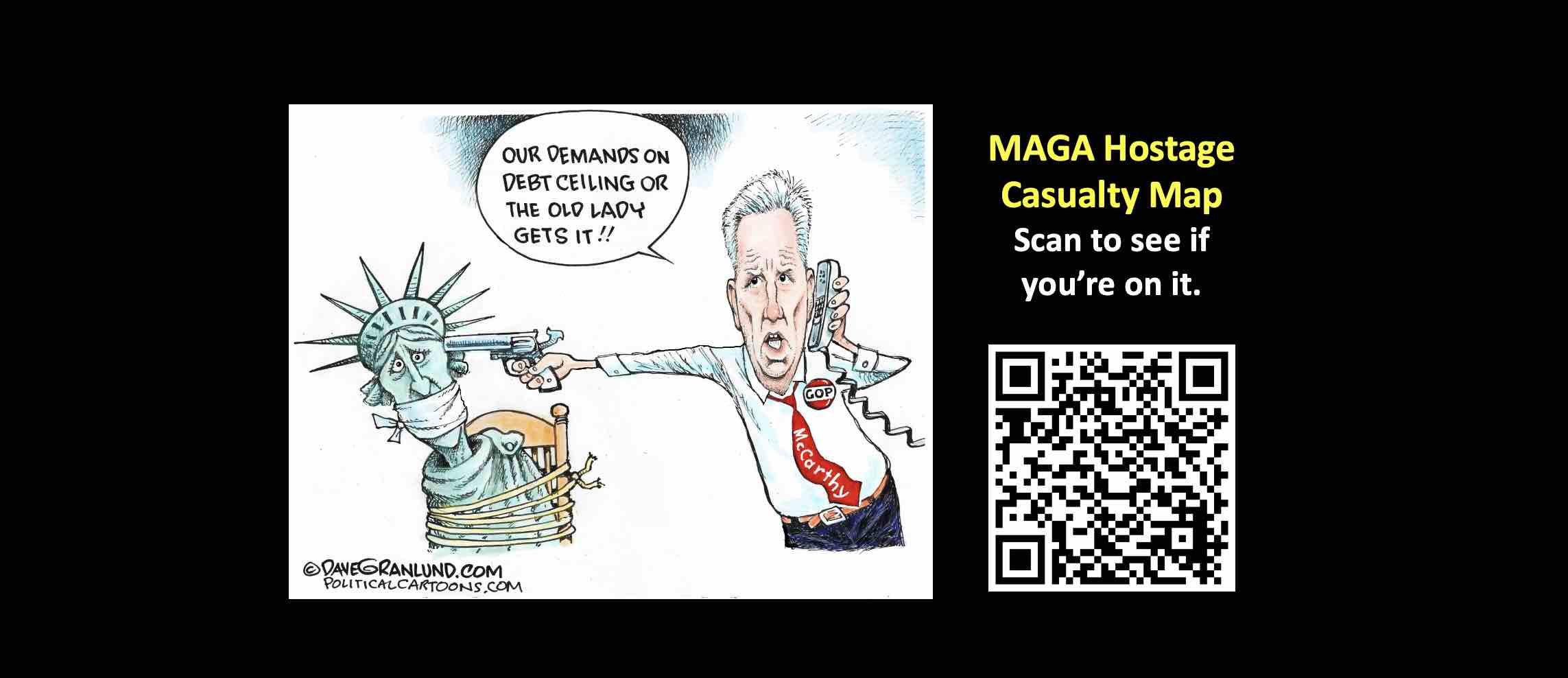 Will you be a casualty in the MAGA HOSTAGE TAKING CRISIS? Check this map.