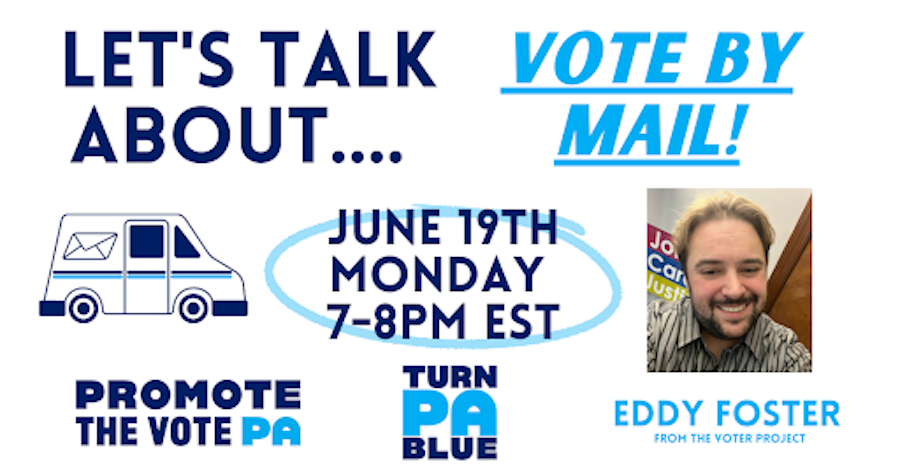 Summer Speaker Series: Let's talk about Vote By Mail.
