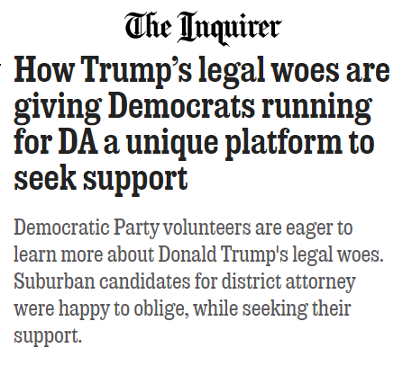 The Philadelphia Inquirer Covered Our Speaker Series