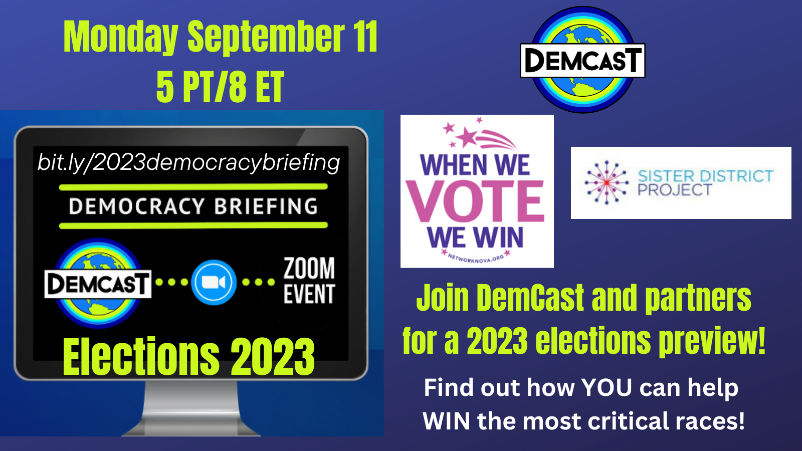 2023 Election Preview: How You Can Help!