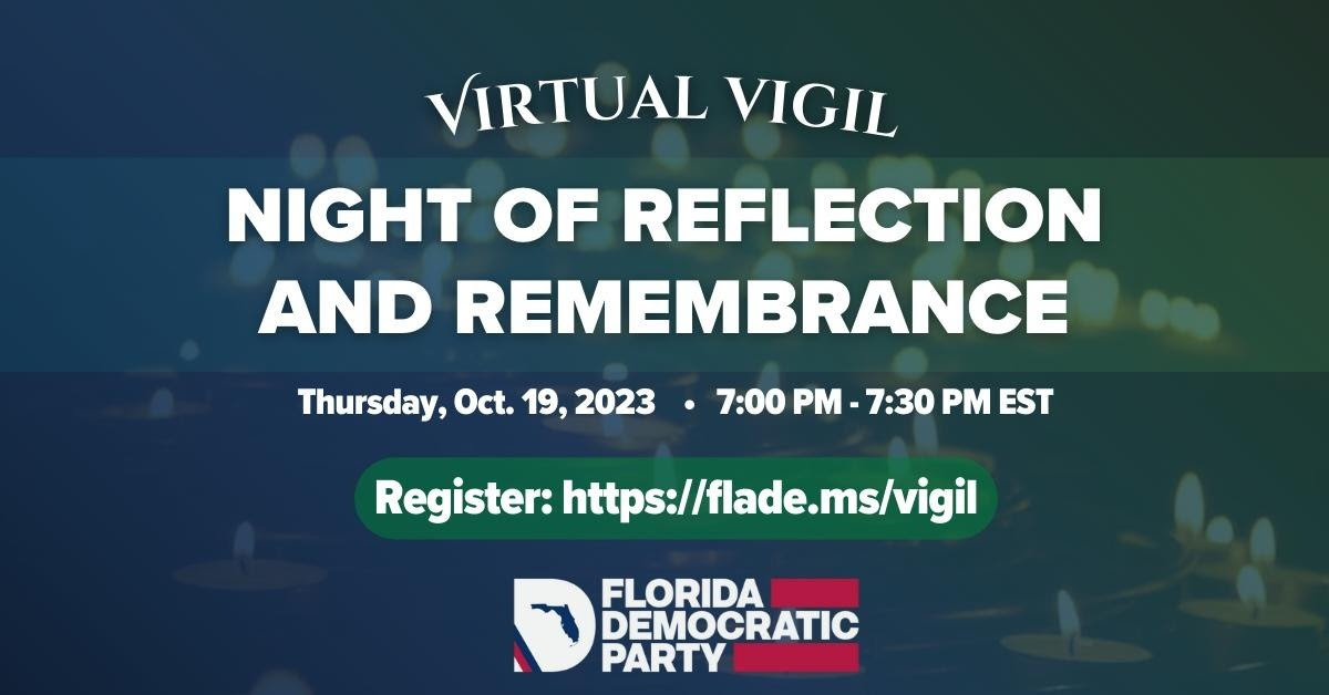 Thursday Evening: Night of Reflection and Remembrance