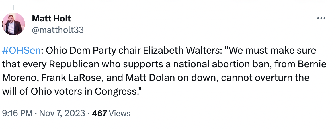 A Heartfelt Thank You from the Ohio Democratic Party