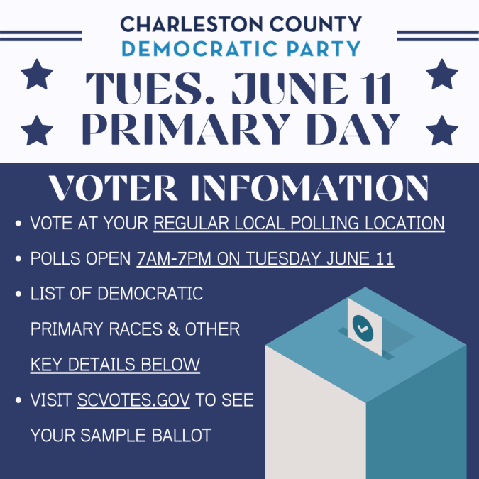 It's Primary Day --- VOTE TODAY!