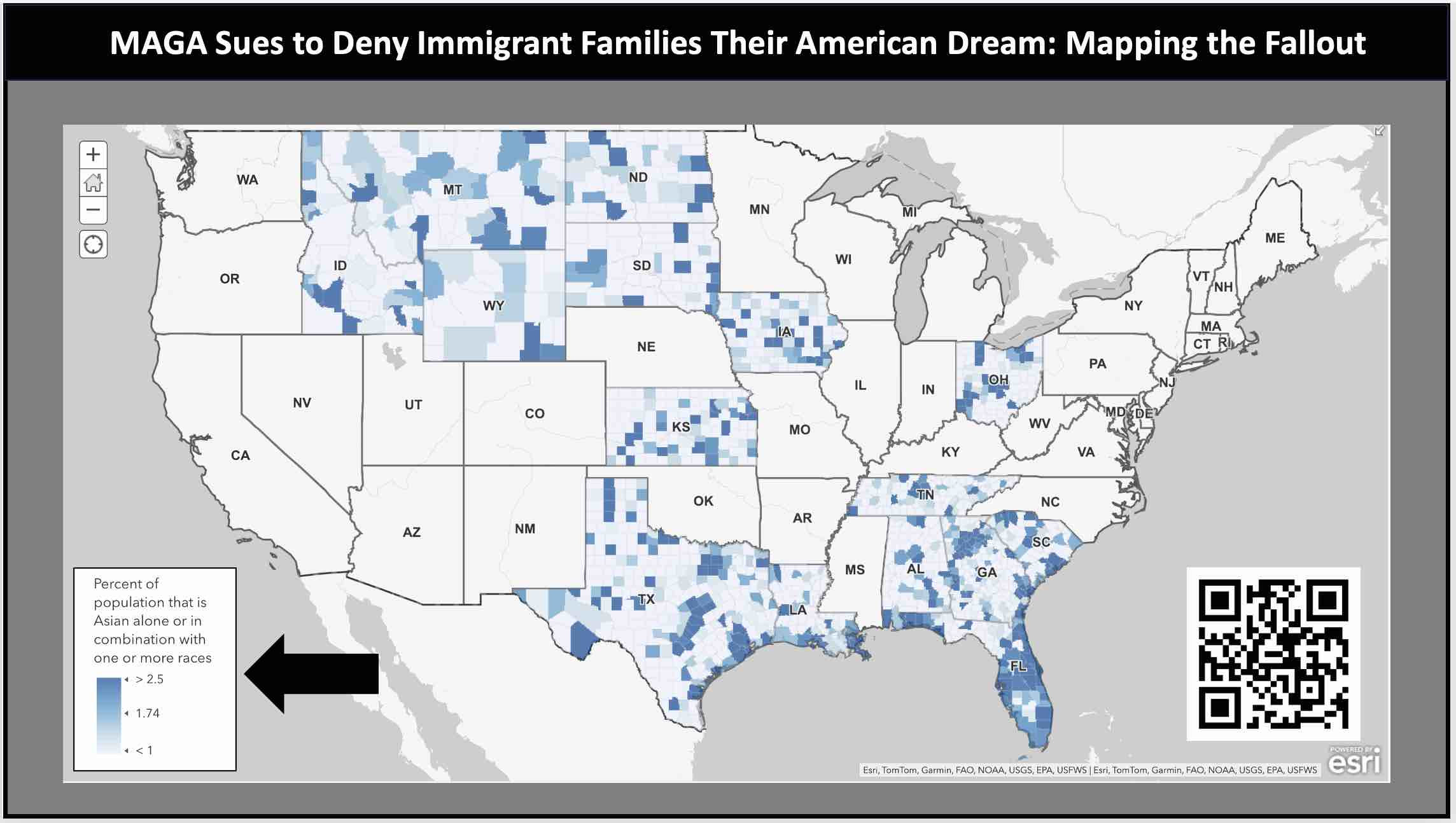 MAGA Sues to Deny Immigrant Families Their American Dream: Mapping the ...