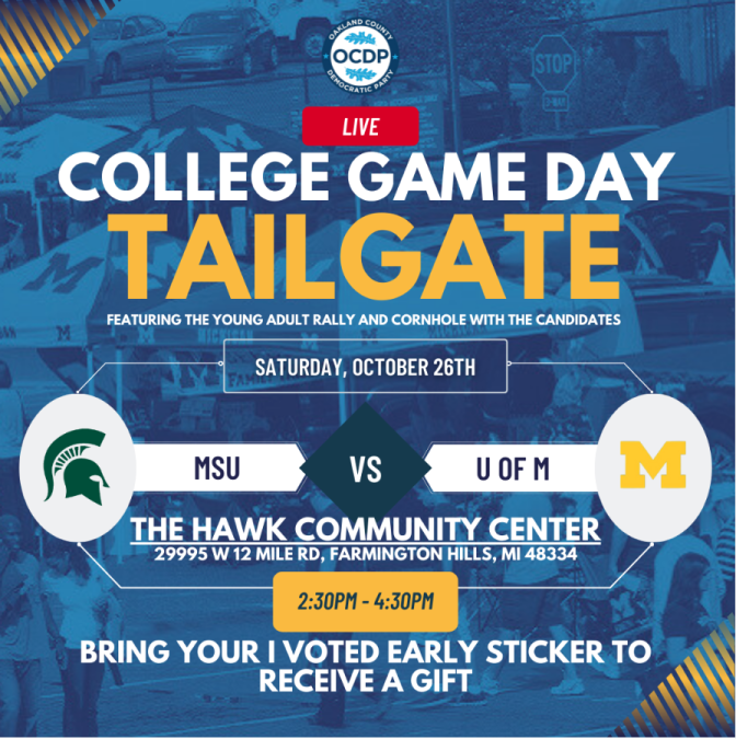 Michigan Game Day Tailgate